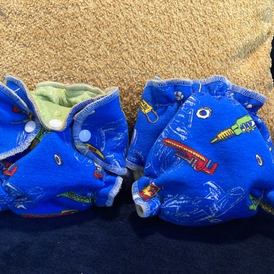 Cloth Diaper PDF Sewing Pattern Newborn Hybrid Fitted Cloth Diaper - Etsy