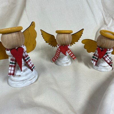 Primitive Angel DIY Kit Whimsical Holiday Winter Christmas - Etsy