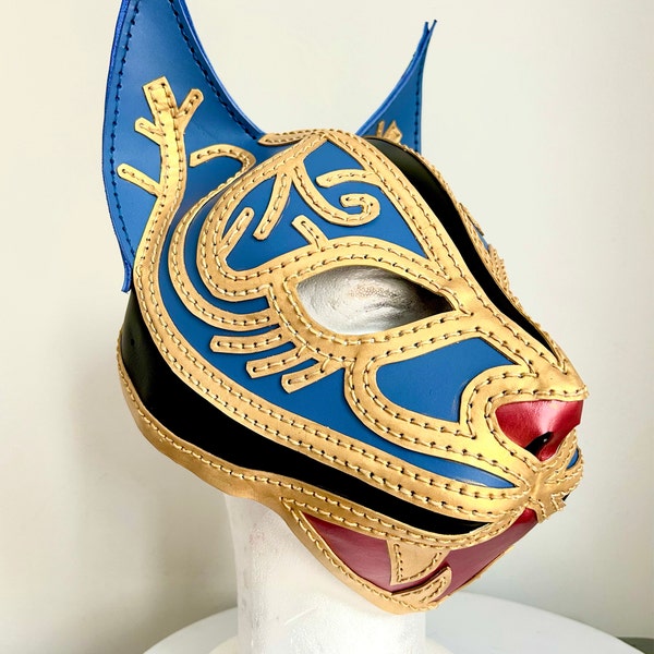 Cat Mask Leather Pattern PDF - the Bastet Ceremonial Mask - by ...