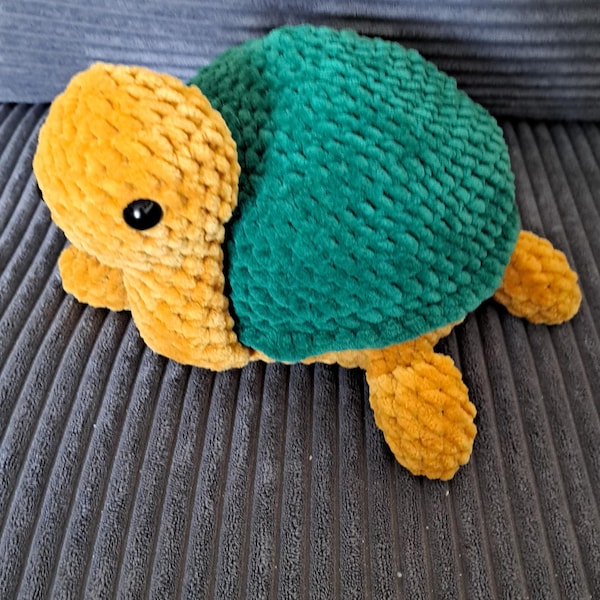 Turtle Plush Memory Game Crochet PATTERN Pdf, NO SEW Easy Crochet ...