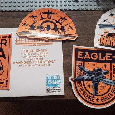 Helldivers 2 Battle Torn Hulk Sticker - Etsy