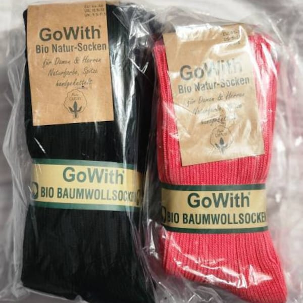 Gowith 4 Pairs Unisex Colorful Comfy 97% Cotton Socks for Men & Women ...