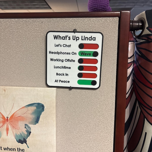 Where Am I? Office Door Sign - Etsy