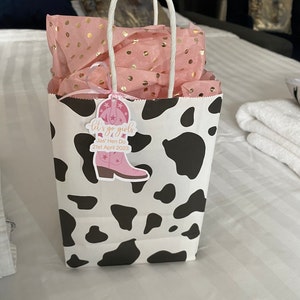 Personalised Set of 8 One Last Disco Gift Tags Retro Disco Hen Party ...