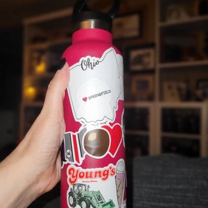 Ohio Script Sticker - Vinyl Sticker, Laptop Stickers, Hydroflask ...