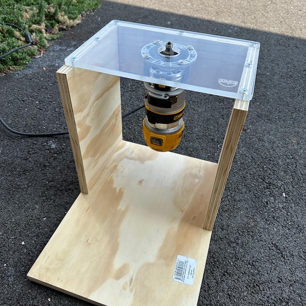 Trim Router Table Plate: 12x8" Acrylic, Fits Dewalt, Bosch, Makita - Etsy