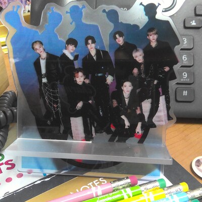 Stray Kids Phone Stand, SKZ, SKZOO, Acrylic Phone Stand, Acrylic ...