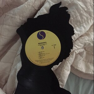 Detroit Skyline Records Redone Label Vinyl Record Art Unique - Etsy