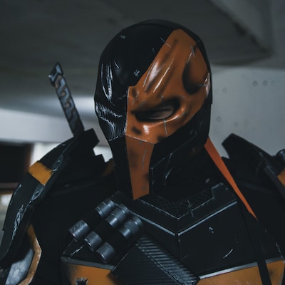 Deathstroke Helmet Justice League - Etsy
