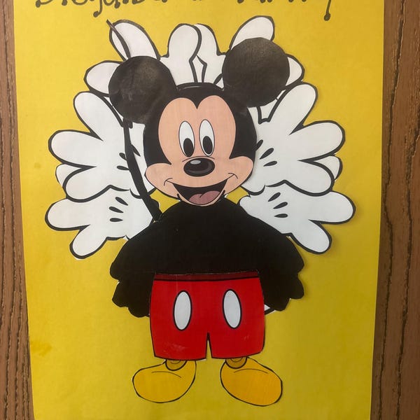 Disguise a Turkey- Mouse Disguise-resizable! - Etsy
