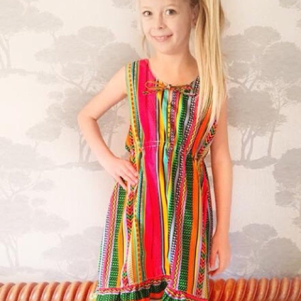 Harmony's Top, Dress, High Low & Maxi. PDF Sewing Patterns for Girls ...