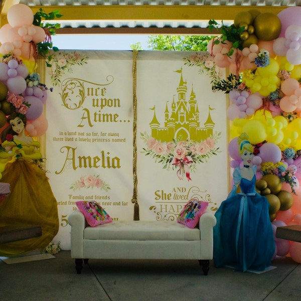 Made-to-order Digital File / Once Upon A Time Book Backdrop ...