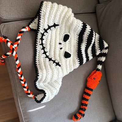 Bone Daddy Hood Crochet PATTERN this is a Digital Pattern, Not a ...