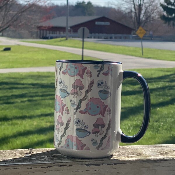 Caduceus Pattern Mug, Critical Role Themed Mug - Etsy