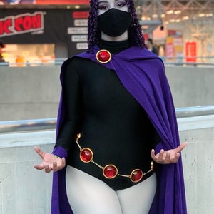 Raven Gem Set Raven Teen Titans Cosplay Orb Accessories, Raven Belt ...