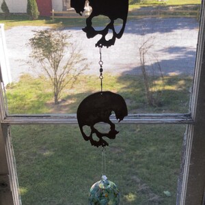 Four Dragons Metal Wind Catcher Spinner Rustic Garden Mythical | Etsy