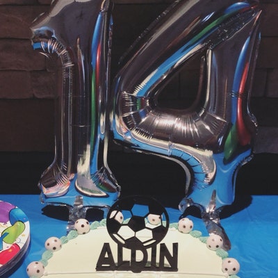 Soccer Cake Topper, Soccer Player, Soccer Birthday Party, Goalkeeper ...