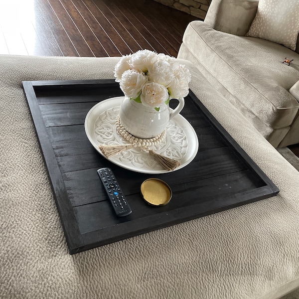 Square Ottoman Tray / Topper / Table Top - Etsy
