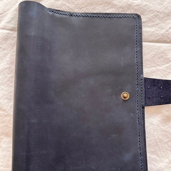 A5 Leather Journal, Personalised Binder, Planner Cover, Notebook Cover ...