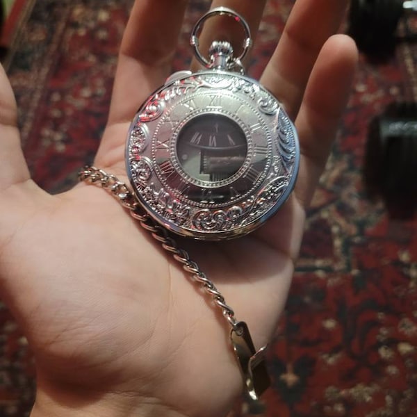Personalized Quartz Music Pocket Watch, Creative Train Music Pocket ...