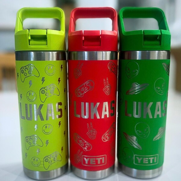Yeti 20oz Cup Laser Engraved, Your Name and Choose Your Font - Etsy