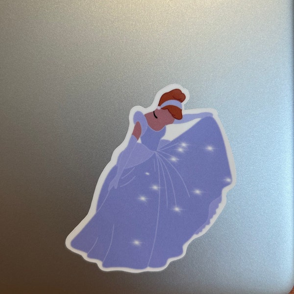 Cinderella Sticker - Etsy