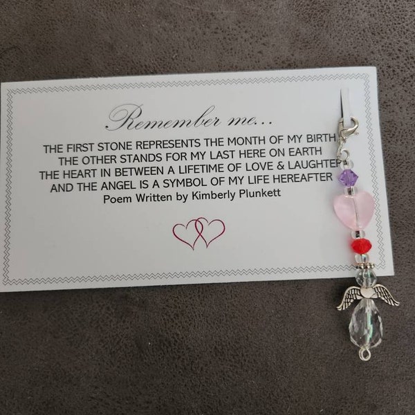 Remember Me Charm Clip - Etsy