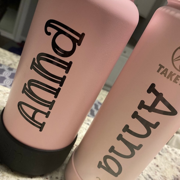 Personalized Vinyl Name Decal: Custom Cup Sticker - Etsy
