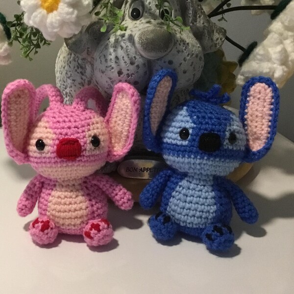 Blue and Pink Aliens Monsters CROCHET PATTERN / Amigurumi Pattern ...