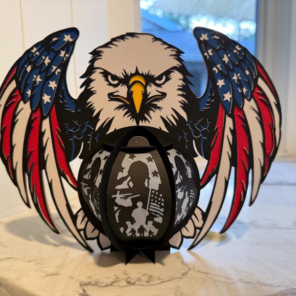 Dragon Lantern Paper Cut File | Phoenix Lantern Phoenix Shadow Box ...