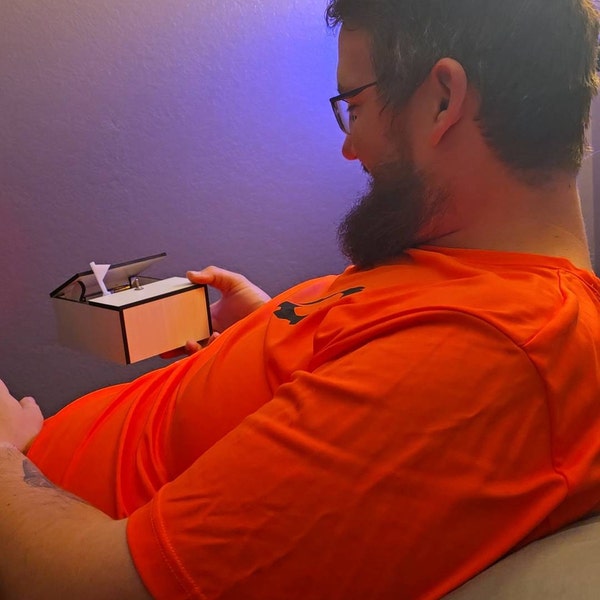 Useless Box With Attitude - Surprise Toy With Interactive Bear - Etsy