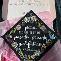 Embroidered Graduation Cap Topper | Lemon Graduation Cap Decoration ...