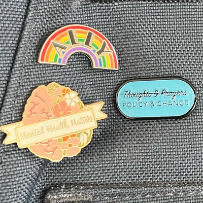 Save the Planet Lapel Pin Climate Change Activism Enamel Badge - Etsy