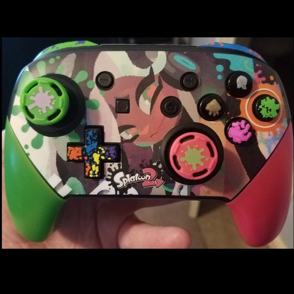 Nintendo Switch Pro Controller Glow in the Dark Replacement Grip ...