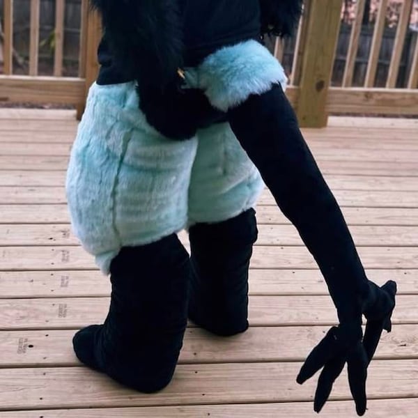 Hollow Foam Slim Toon Digi Leg Pattern - Etsy