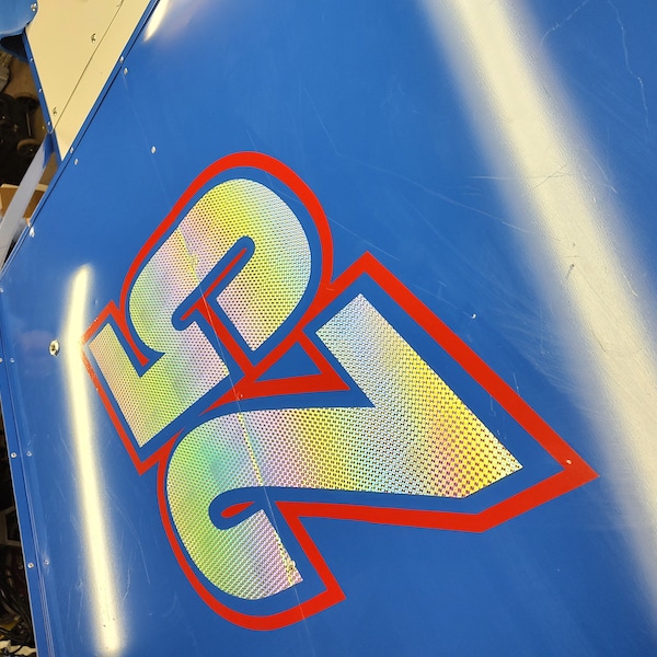 Holographic Prism Sign Vinyl, Free Shipping for USA, Iridescent Vinyl ...