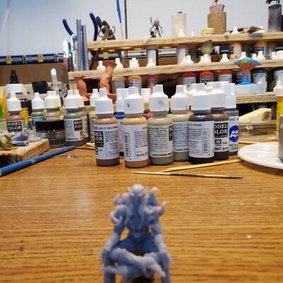 Githzerai Grand Monk Miniature for Dungeons and Dragons - Etsy