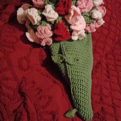 Fluffy Bouquet Blanket™ Crochet Pattern PDF - Etsy