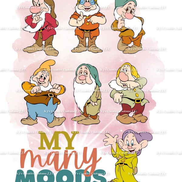 Dwarf SVG, Clipart, Digital File - Etsy