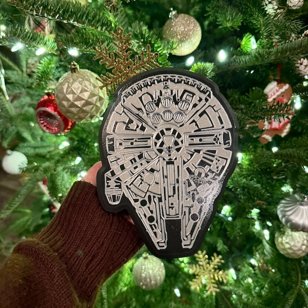 Star Wars Millennium Falcon Dnd Dice Tray - Etsy