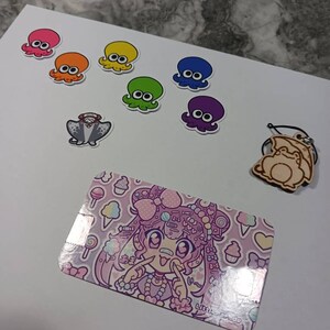 SPLATOON 3 Shiver and Frye Deep Cut Idol Vinyl Stickers - Etsy UK