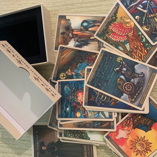 Slavic Folklore Lenormand Deluxe Edition Fairy Tale Oracle Cards ...