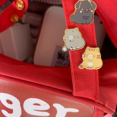 Bunny 0.65 Tiny Pals Mini Enamel Pins Cute Animal - Etsy