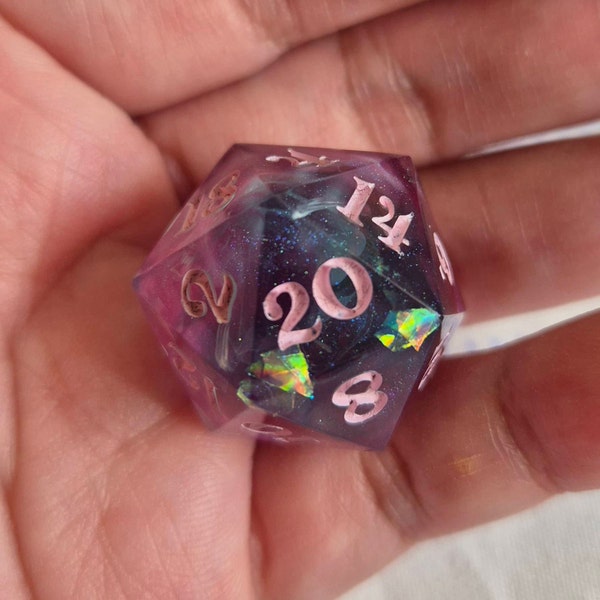 Strawberry Lemonade || Resin Dice Set || 6 Piece Set || D6 || Rpgdice ...