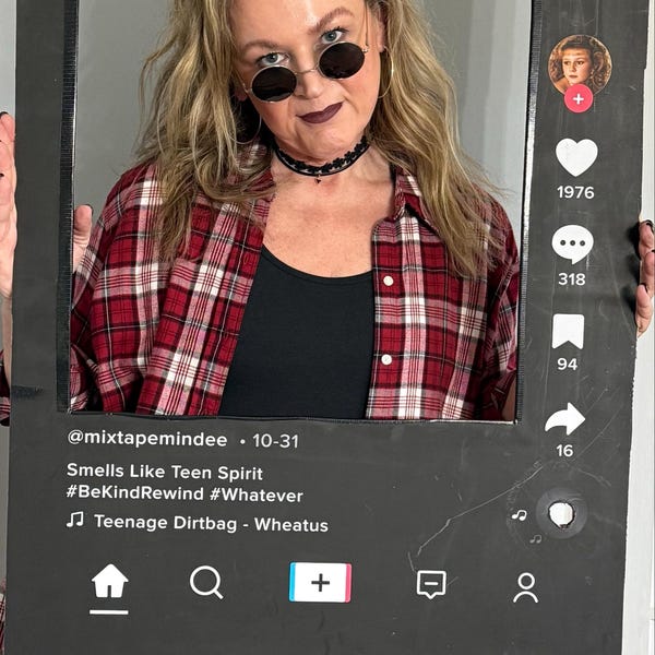 Tiktok Frame, Social Media Prop, Photo Booth Frame Tik Tok Prop, Tiktok ...