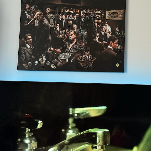 Movie Mafia Canvas Art: Gangster Legends Print, Man Cave Decor - Etsy