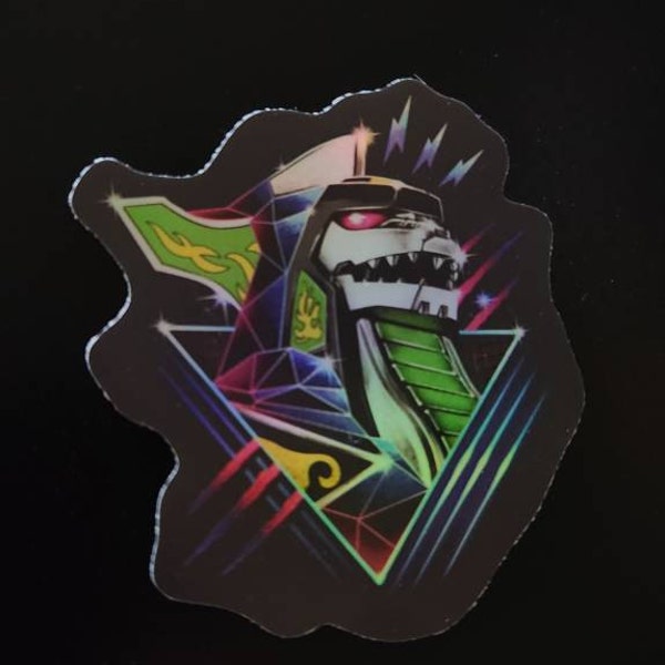 3-inch Power Rangers Megazord Vinyl Sticker - Etsy