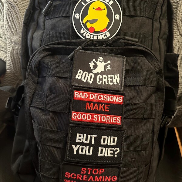 Officer Title Rank Vest Patches President VP MC Biker Club 6pc Patch ...