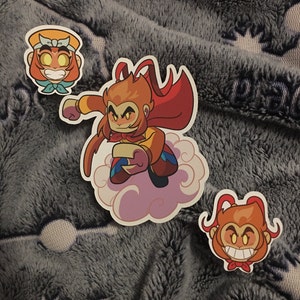 LMK Demon Family Matted Stickers - Etsy