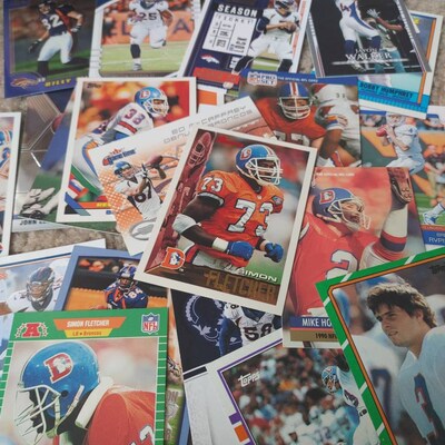 270 Random Baseball Cards From the 1980s-today in a Small Flat - Etsy